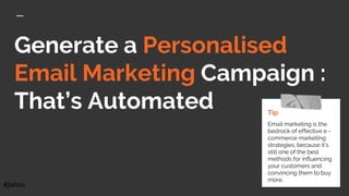 Digital Marketing Road Map For an Optical E Commerce Business | PPTX