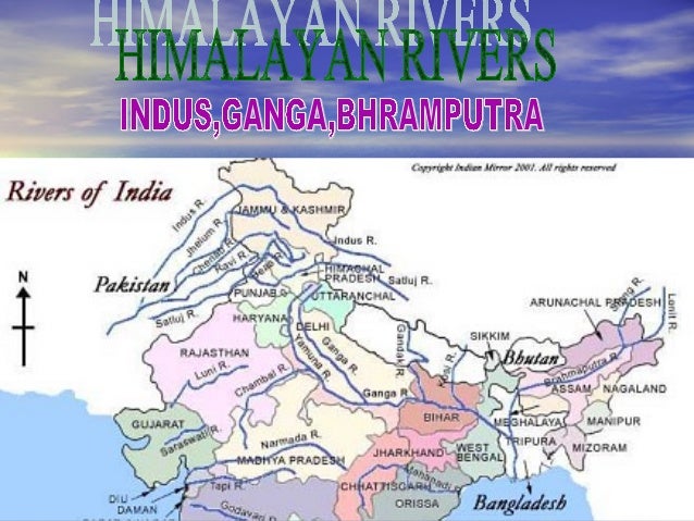 Himalayan river system(from goel & company ludhiana)