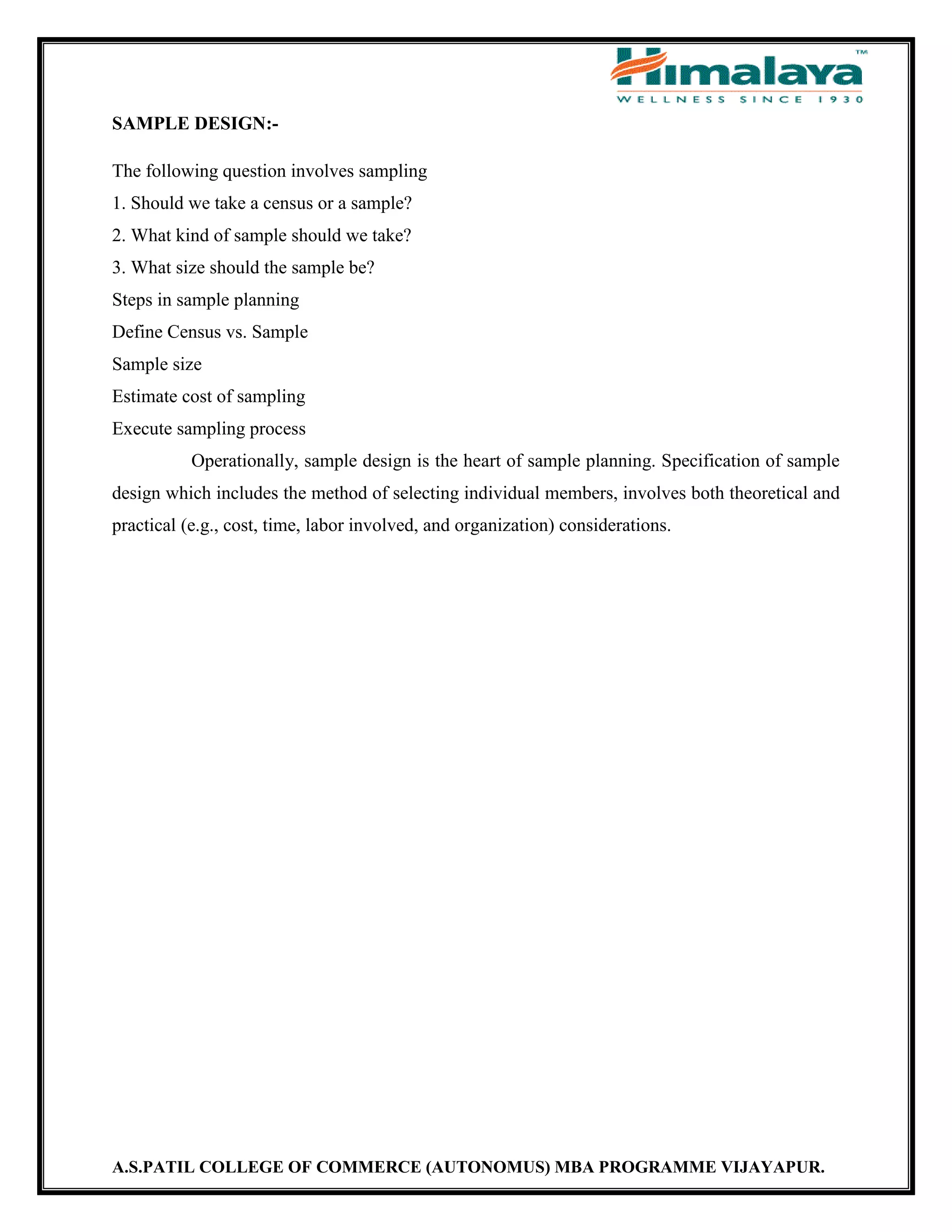 Himalaya project | PDF