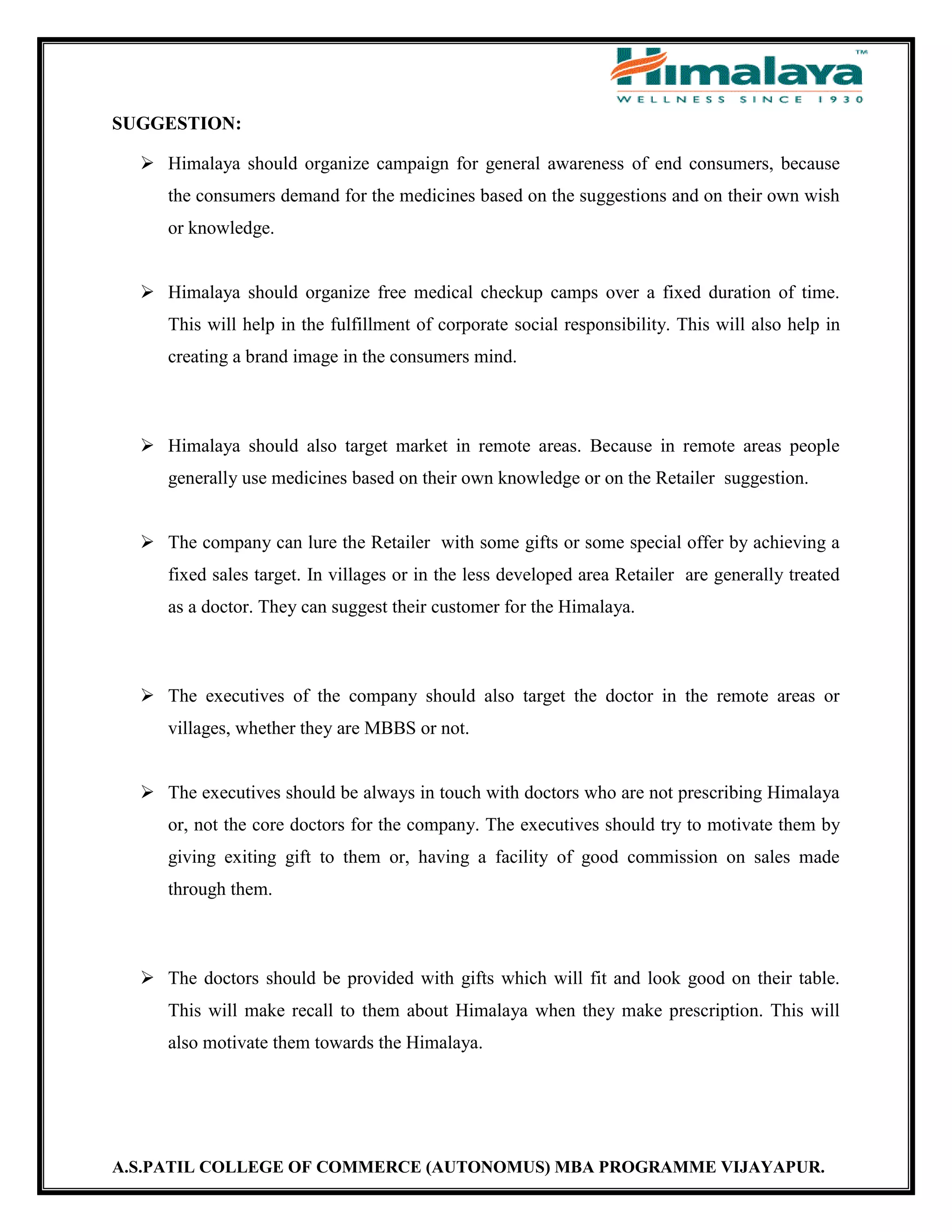 Himalaya project | PDF