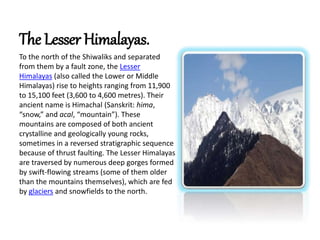Himalayas,India | PPTX