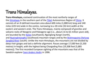 Himalayas,India | PPTX