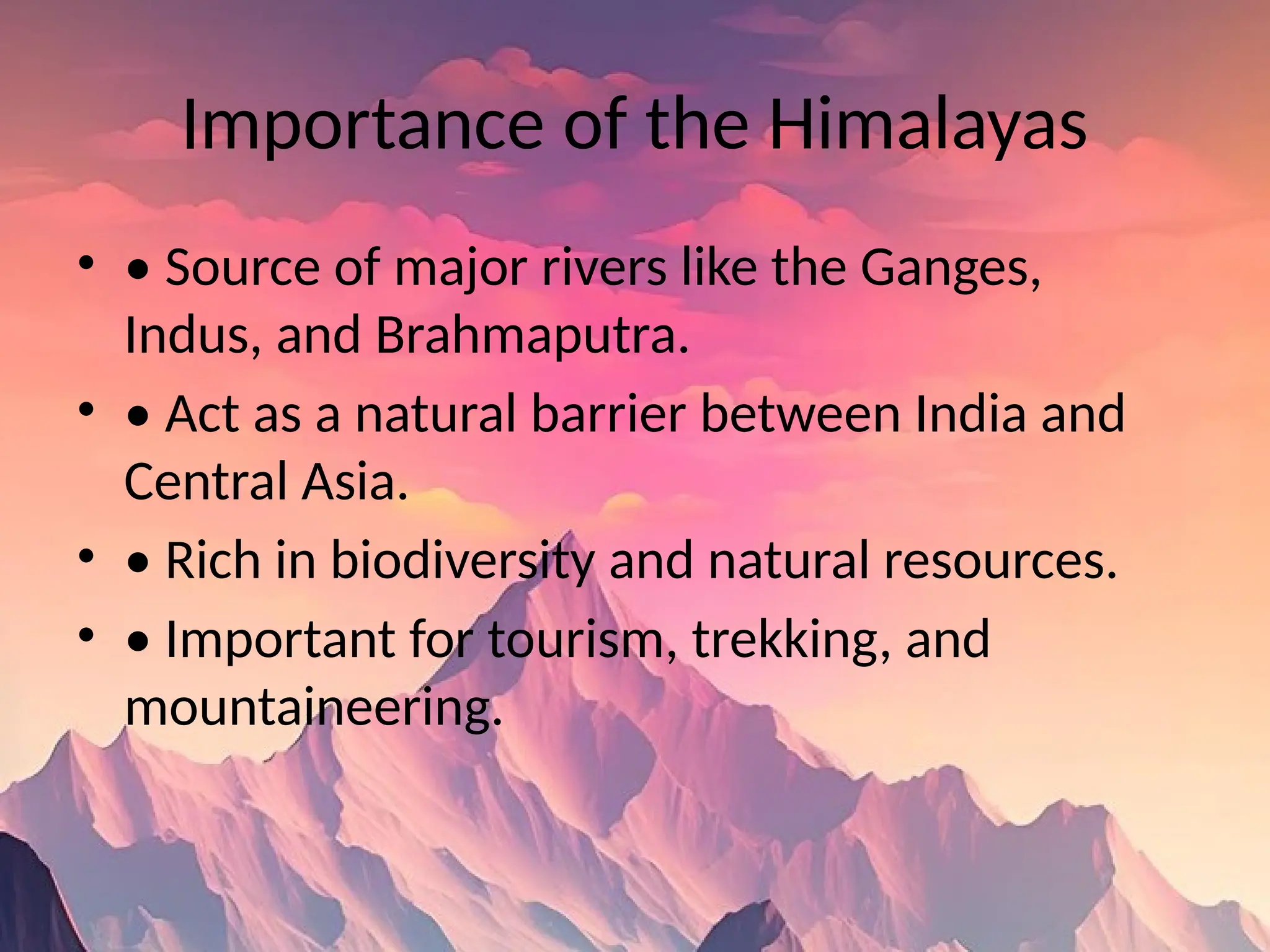 geological events in creation of the Himalayas | PPTX