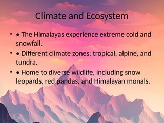 geological events in creation of the Himalayas | PPTX