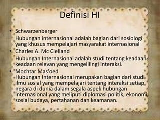 HI_manfaat, tujuan dan defenisi HI indonesia | PPT