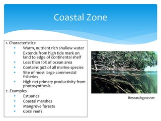 STRATIFICATION OF MARINE ECOSYSTEM | PPTX