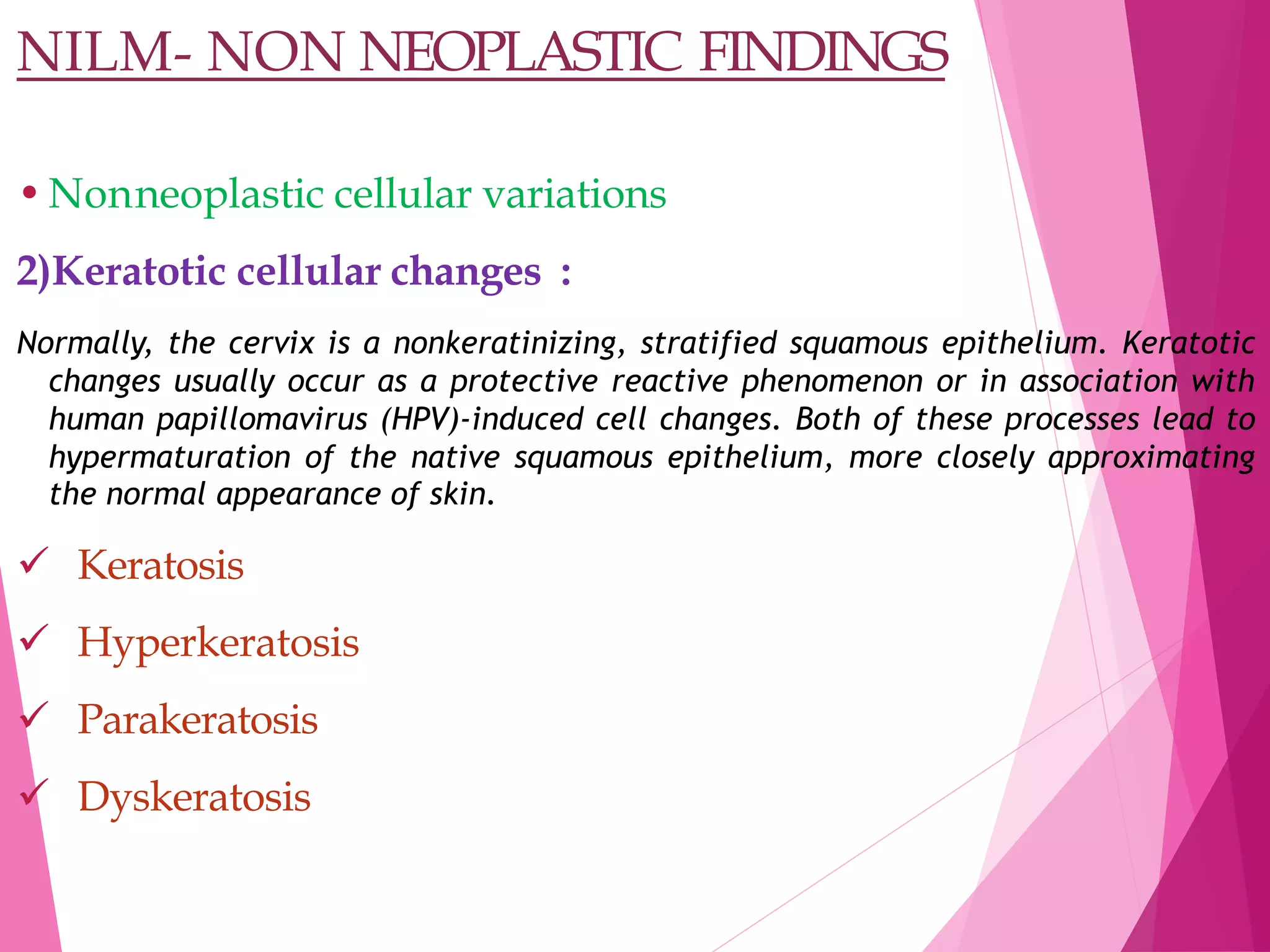 Bethesda system for cervix cytology | PPTX