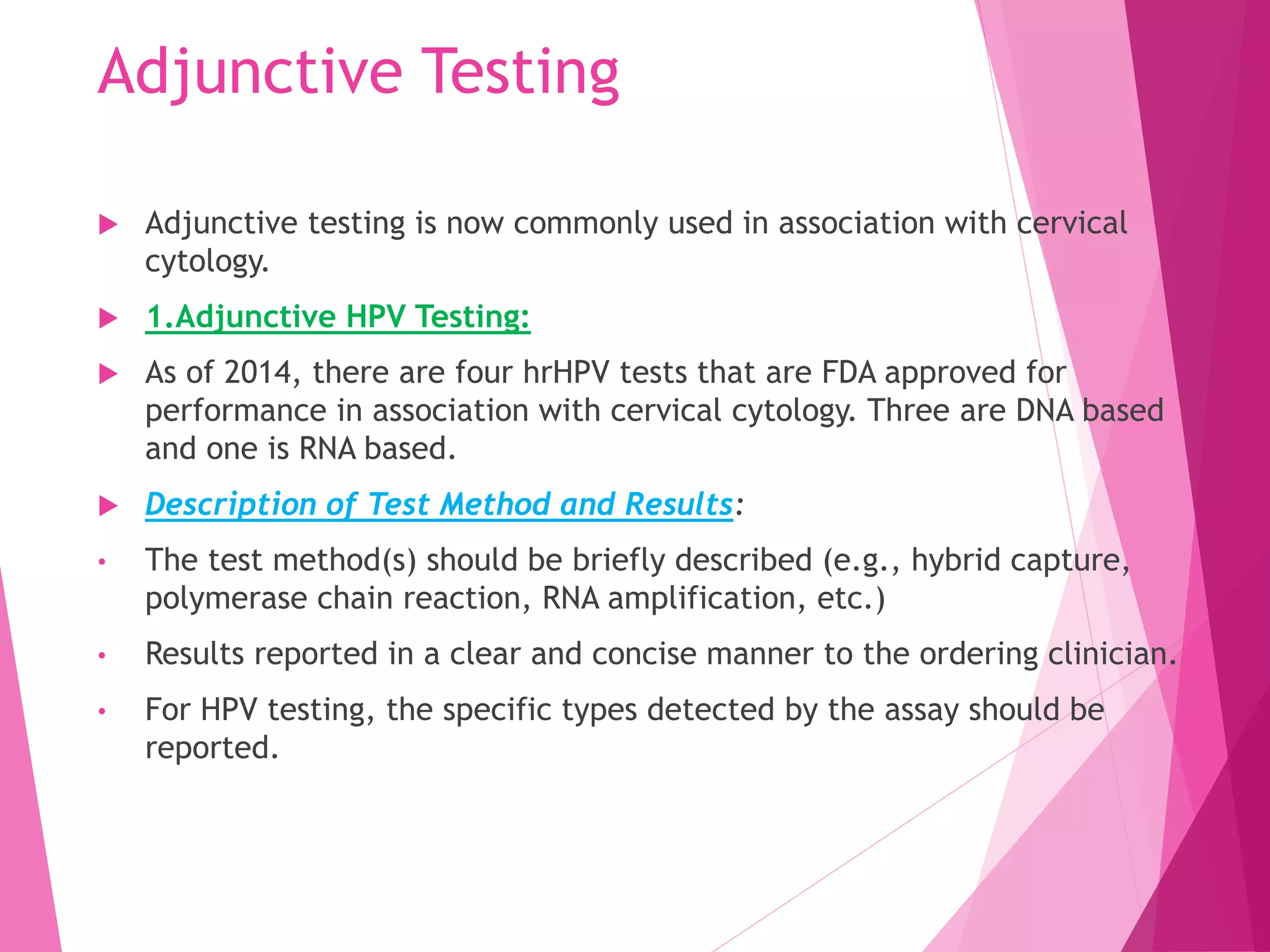 Bethesda system for cervix cytology | PPTX