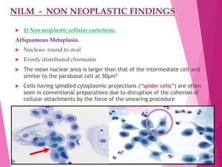 Bethesda system for cervix cytology | PPTX