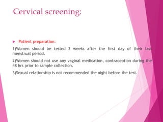 Bethesda system for cervix cytology | PPTX