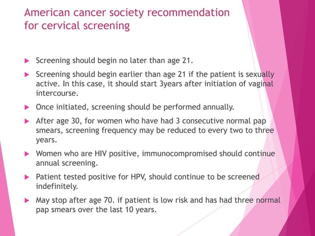 Bethesda system for cervix cytology | PPTX | Reproductive Health ...