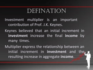 Investment Multiplier | PPT