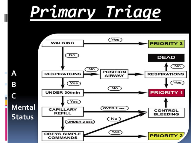 TRIAGE SYSTEM | PPTX | First Aid | Injuries