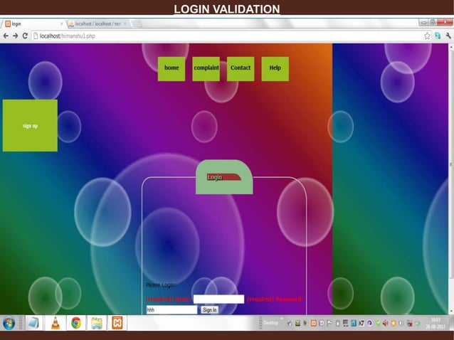 ONLINE COMPLAINT MANAGEMENT SYSTEM | PPTX