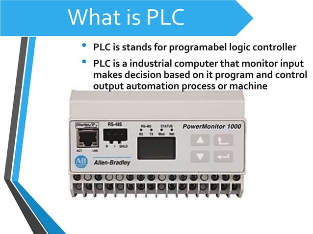 PLC & scada | PPTX | Computing | Technology & Computing