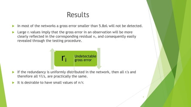 reliability analysis in adjustment computation | PPT reliability analysis in adjustment computation | PPT