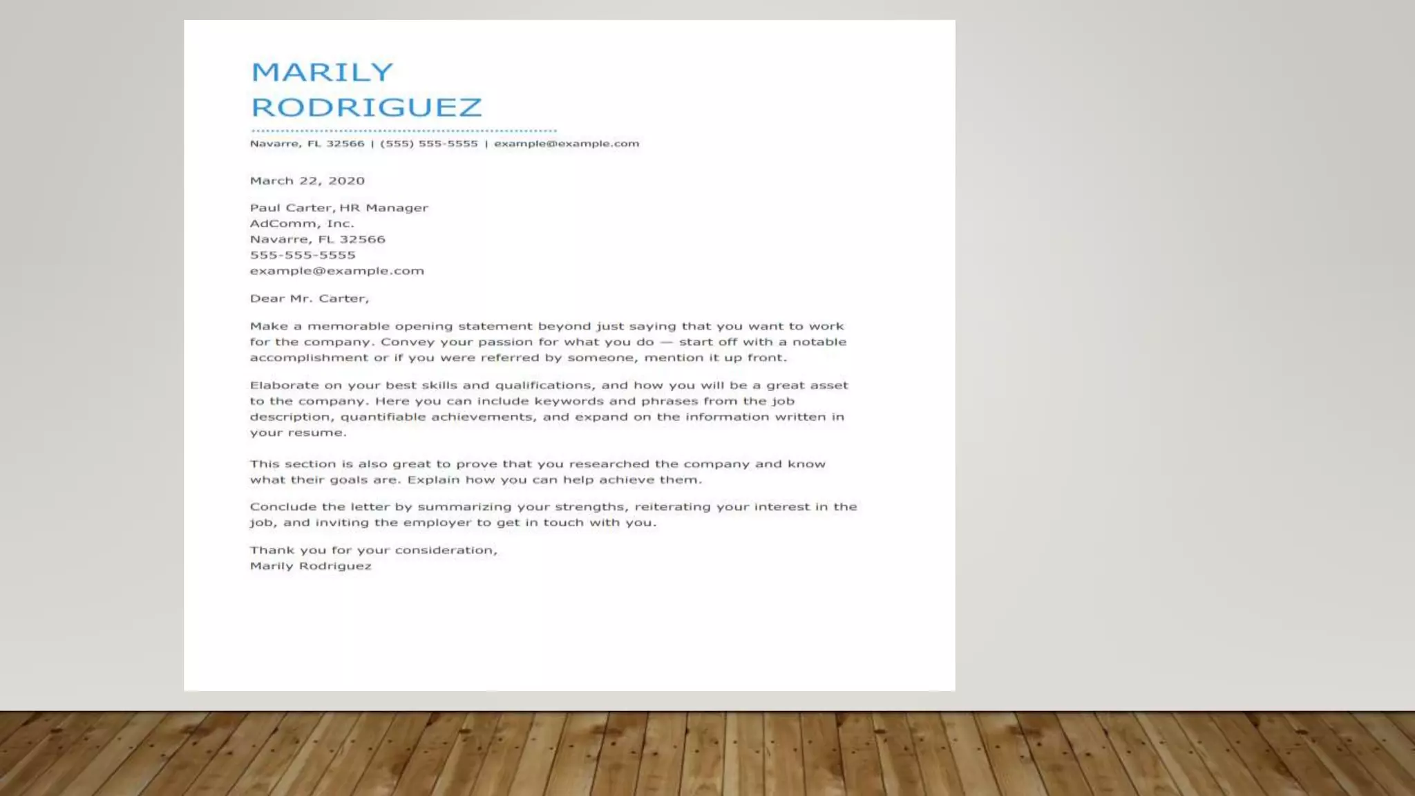 resume and cover letter.pptx
