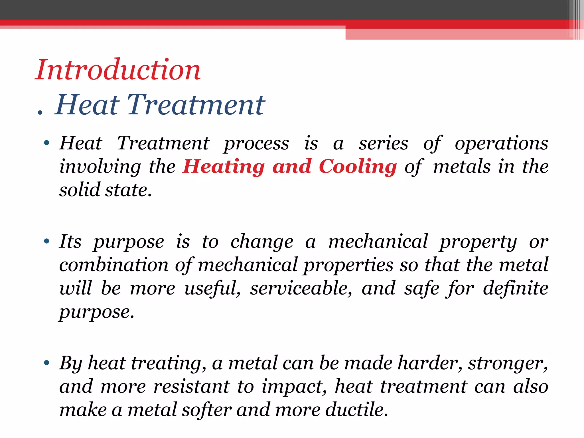 Heat Treatment Processes | PPT