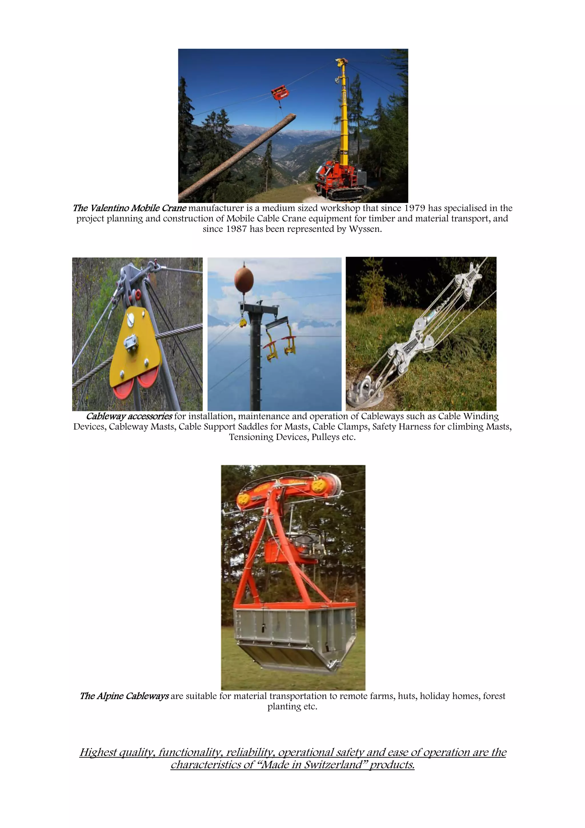 Him cableways - An Introduction | PDF