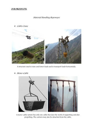 Him cableways - An Introduction | PDF