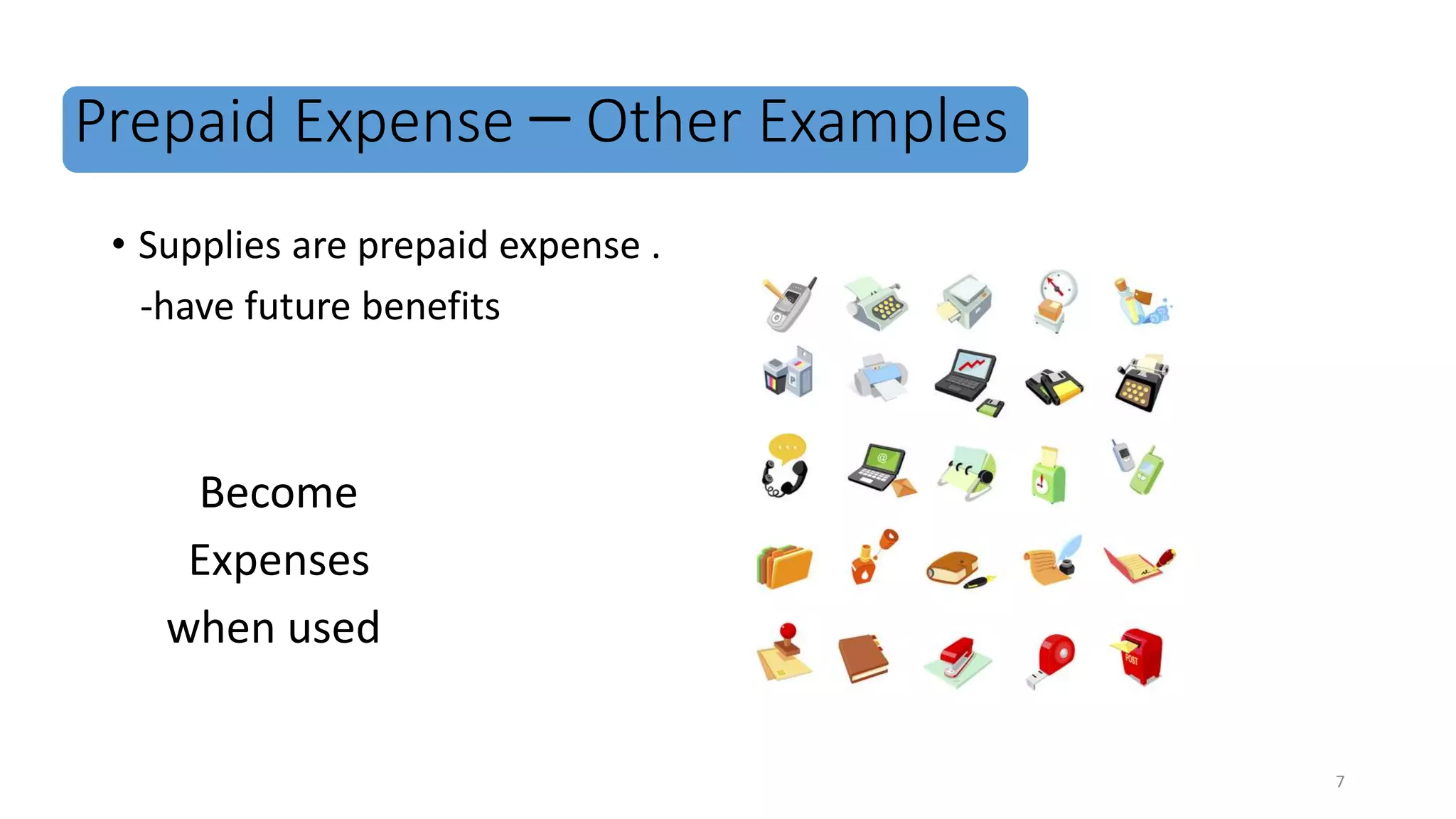 prepaid expense | PPTX