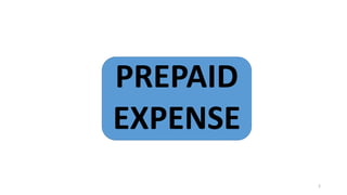 prepaid expense | PPTX