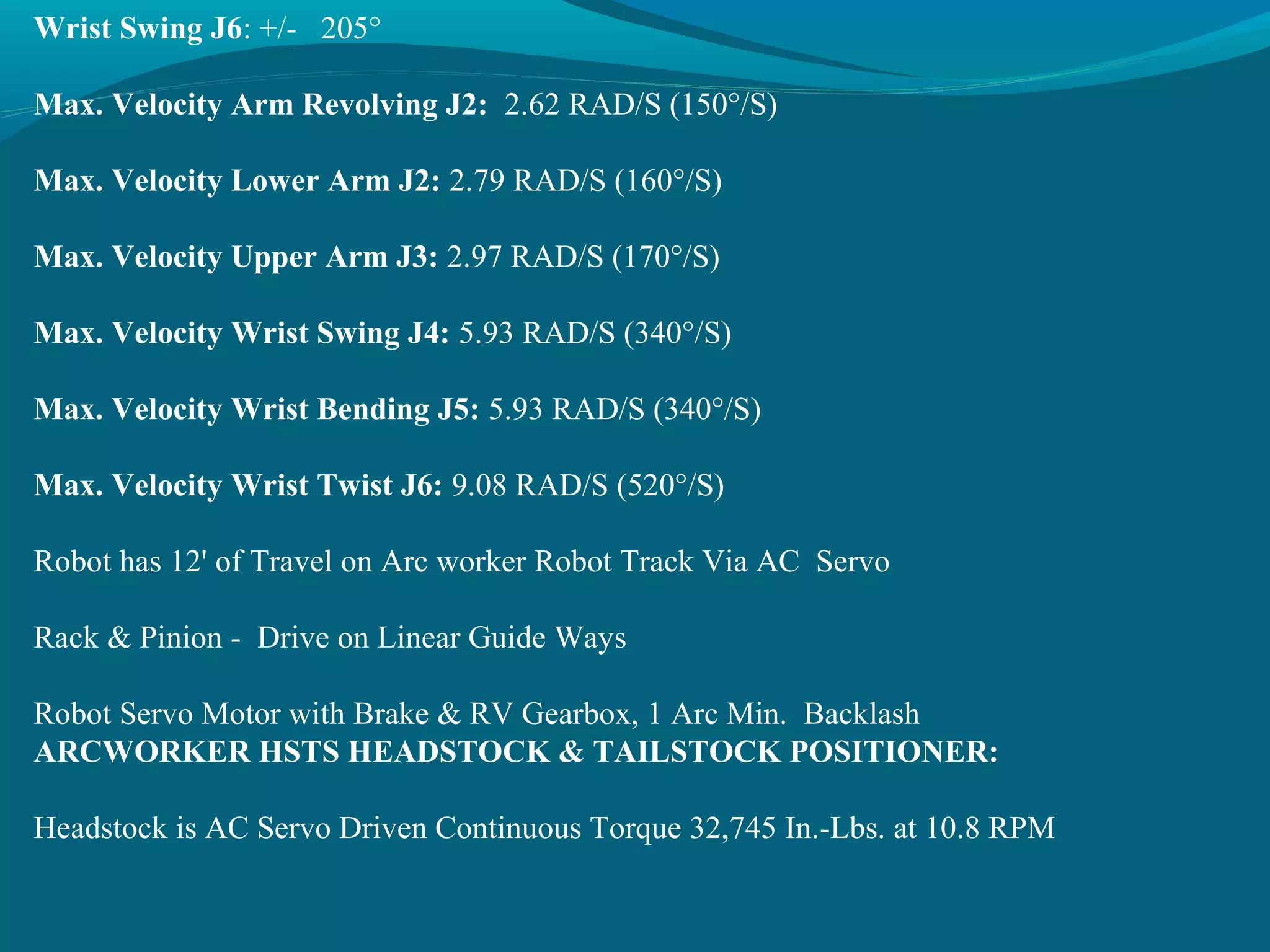 Himes machinery robotic welding cell machine features and models | PPT