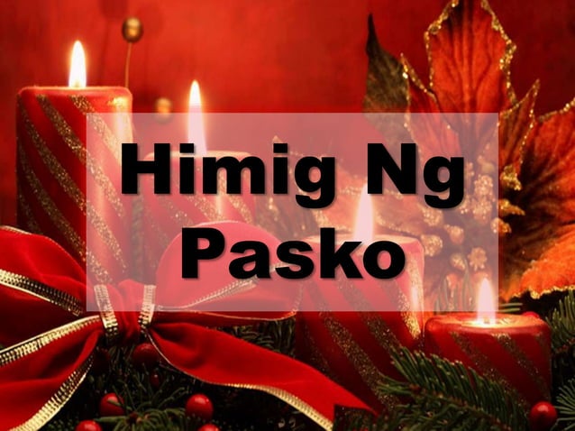 Himig Ng Pasko | PPT