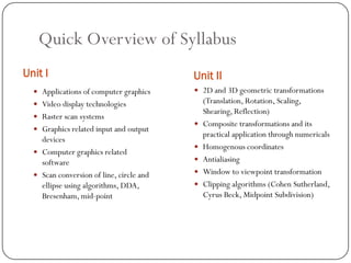Computer Graphics | PDF