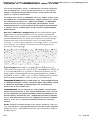 Collaborating for Equity and Justice: Moving Beyond Collective Impact | PDF