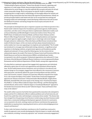 Collaborating for Equity and Justice: Moving Beyond Collective Impact | PDF