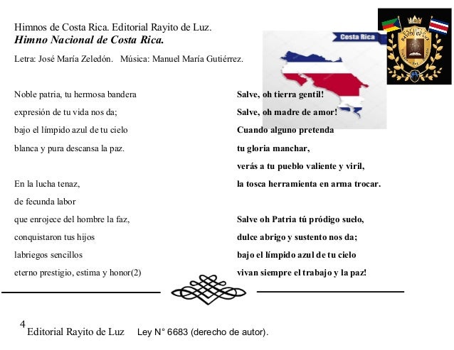 Himnos de costa rica