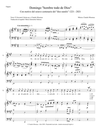 Himno del jubileo | PDF