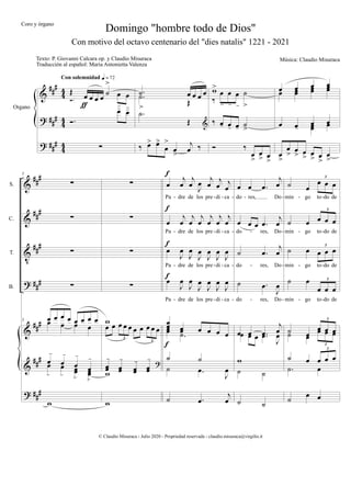 Himno del jubileo | PDF