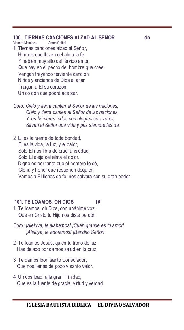 Singles De San Alberto Cesar Letra Del Himno - Solo Para Adultos En Las ...