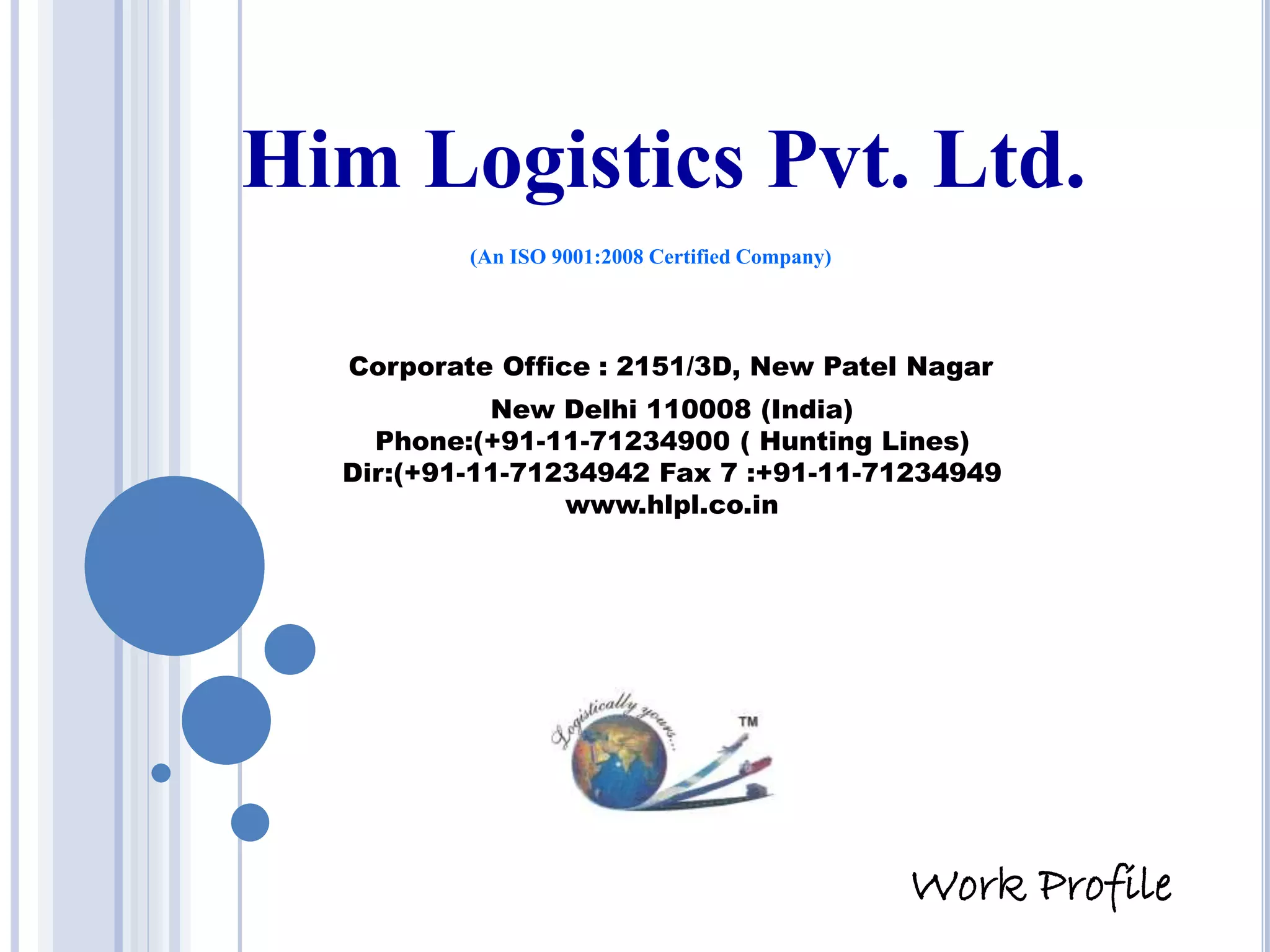 Him Logistics | PPTX
