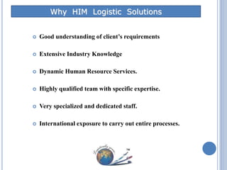 Him Logistics | PPTX