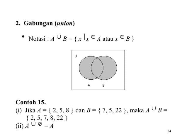 Matakuliah Matematika Diskrit Materi Himpunan | PPT