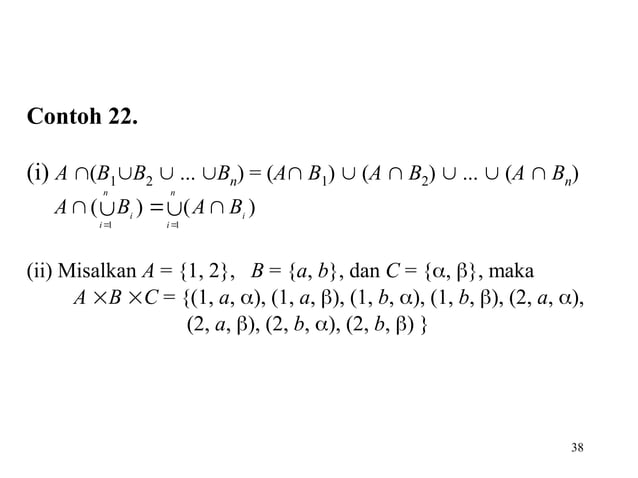 Matakuliah Matematika Diskrit Materi Himpunan | PPT
