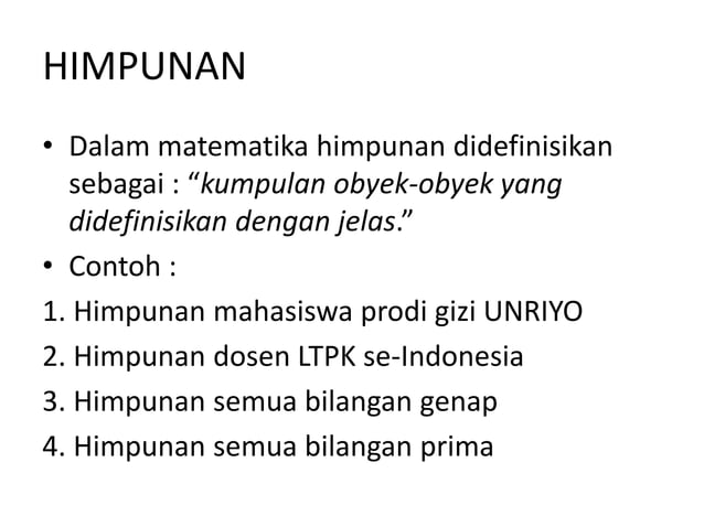 Himpunan dan fungsi | PPTX