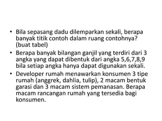 Himpunan dan Kaidah Pencacahan.pptx Peluang | PPTX