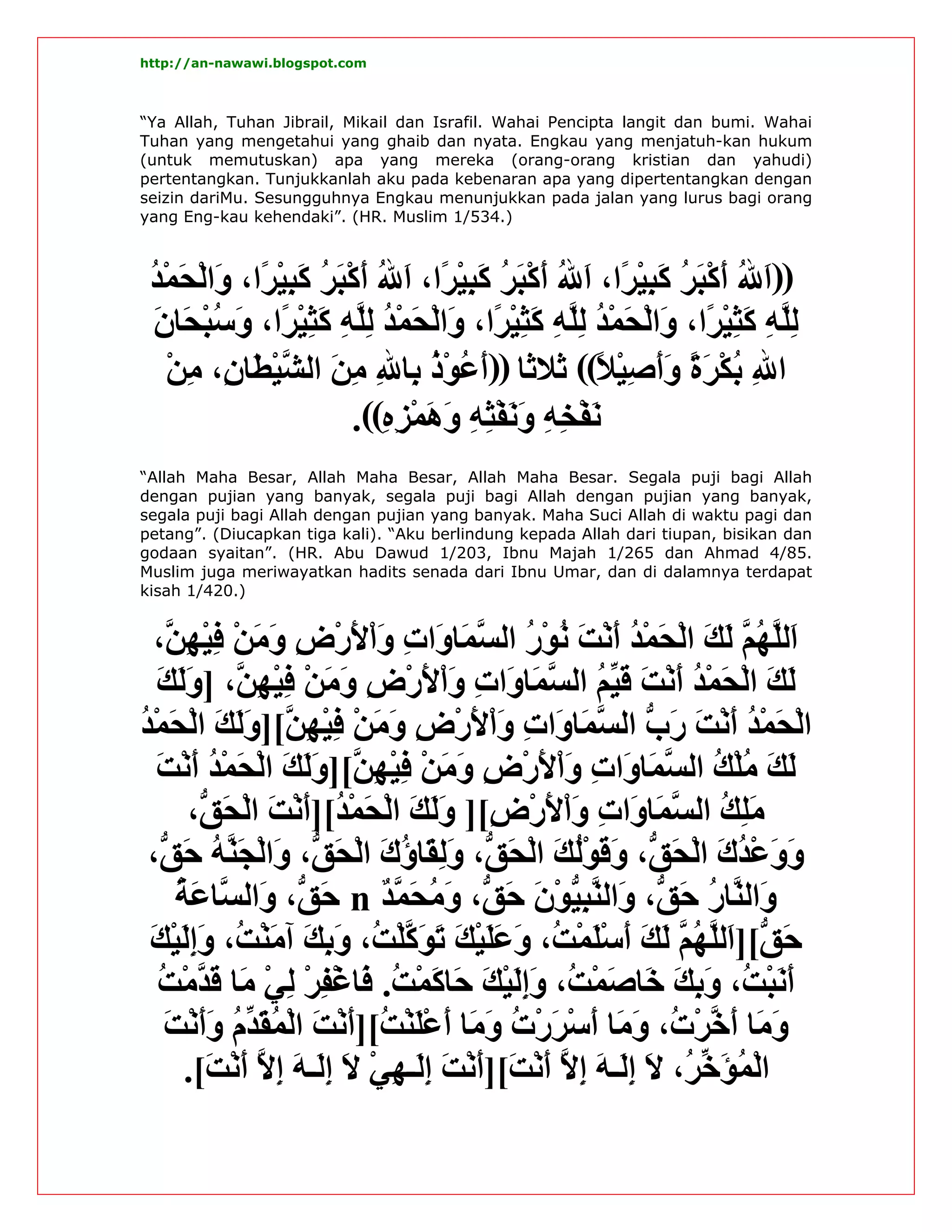 Himpunan doa doa-drpd_hadis | PDF