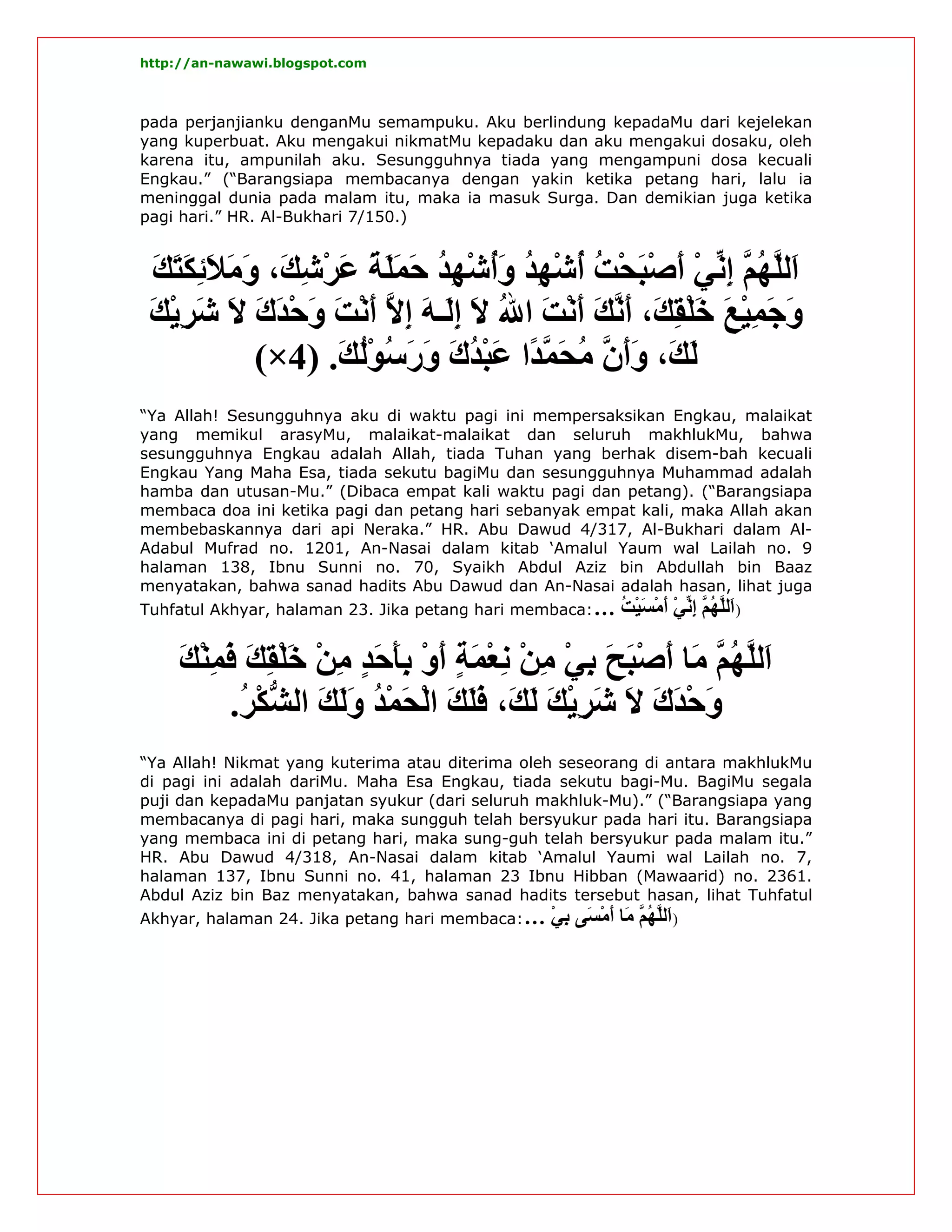 Himpunan doa doa-drpd_hadis | PDF
