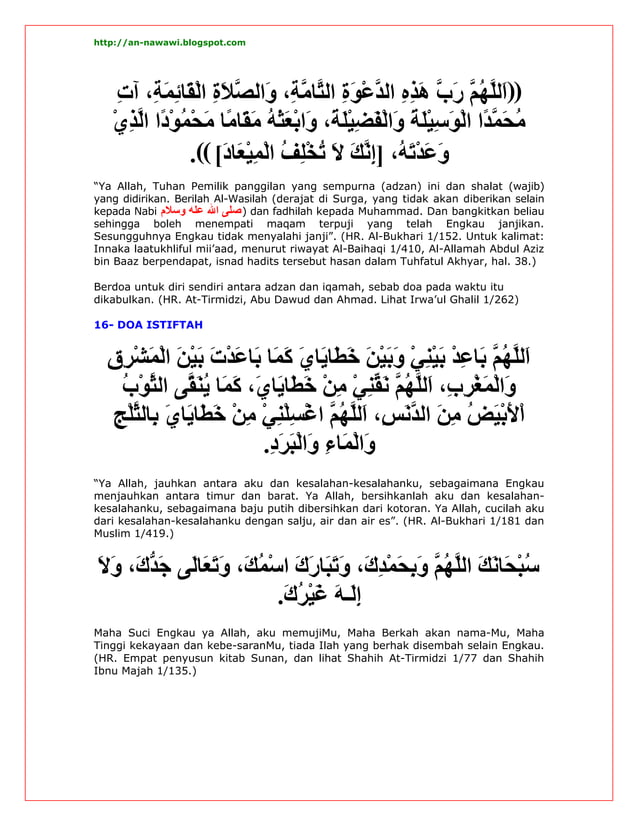 Himpunan doa doa-drpd_hadis | PDF Himpunan doa doa-drpd_hadis | PDF