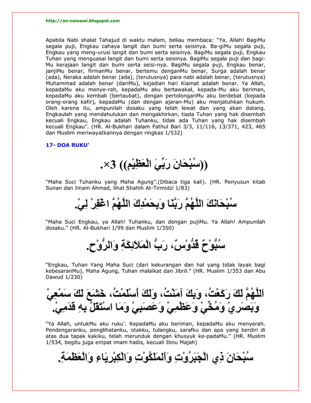 Himpunan doa doa-drpd_hadis | PDF