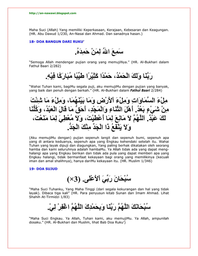 Himpunan doa doa-drpd_hadis | PDF