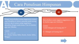 Himpunan (syarifah hubaba zainah aliyah) | PPT