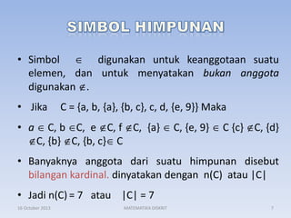 Himpunan | PPTX