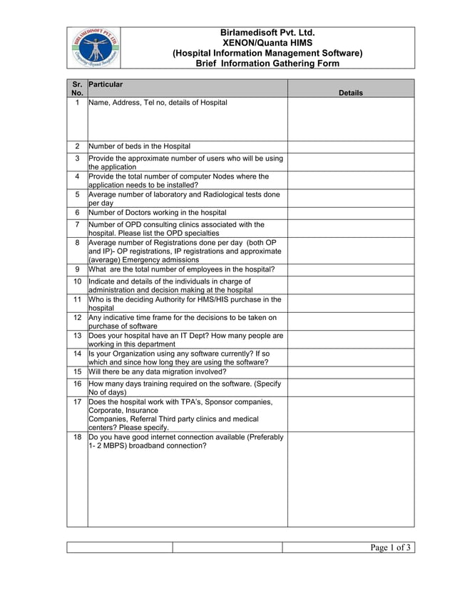 Hims brief questionnaire | DOCX