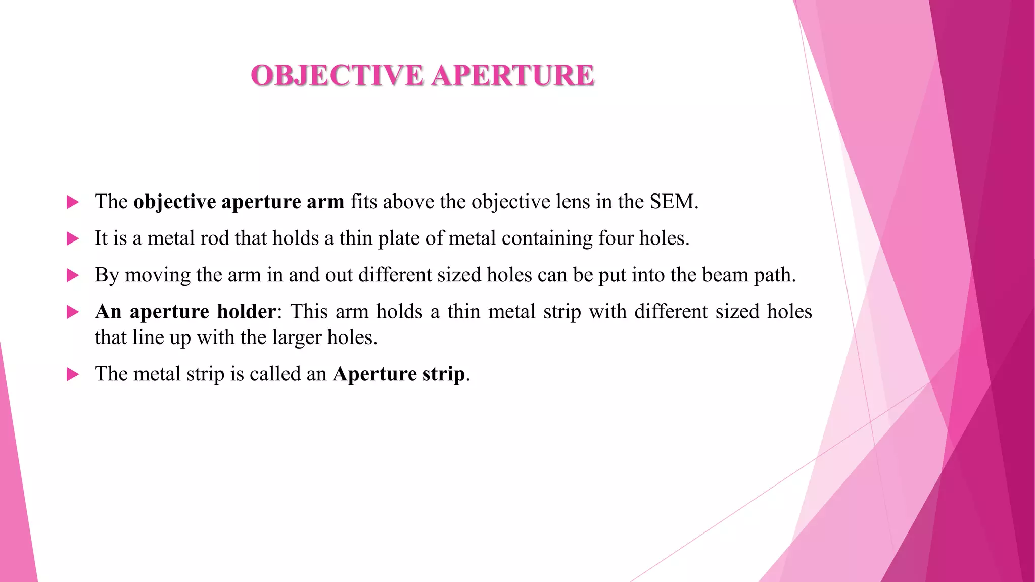 scanning electron microscope (SEM) | PPTX
